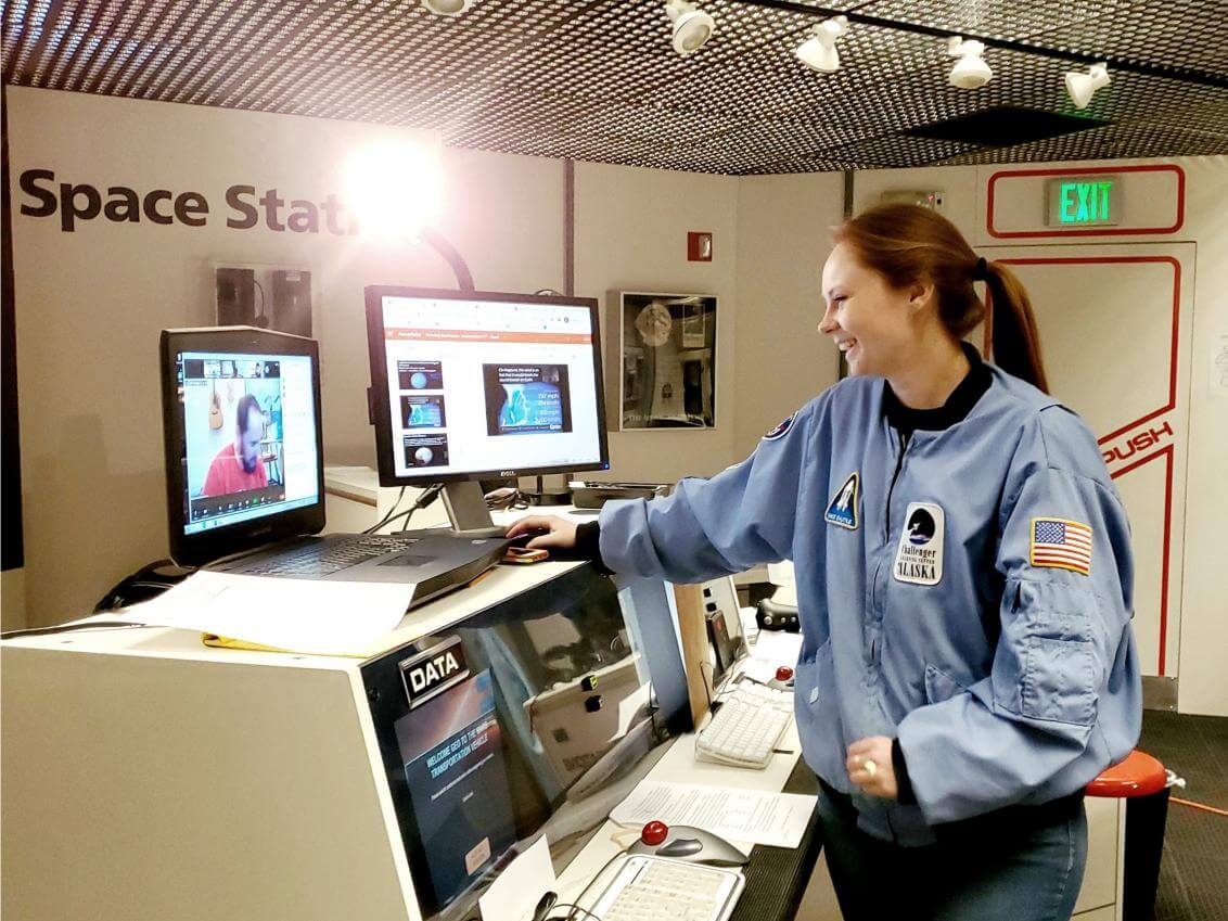 Virtual Workshops at the Challenger Learning Center of Alaska